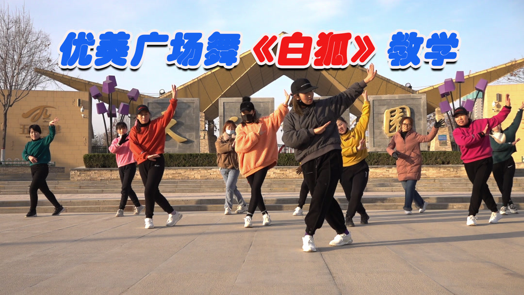 全网最火广场舞《白狐》,舞步优雅又迷人,附分解教学哦