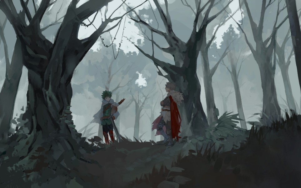 【procreate/出胜】跟我一起走吧 绘画过程录制