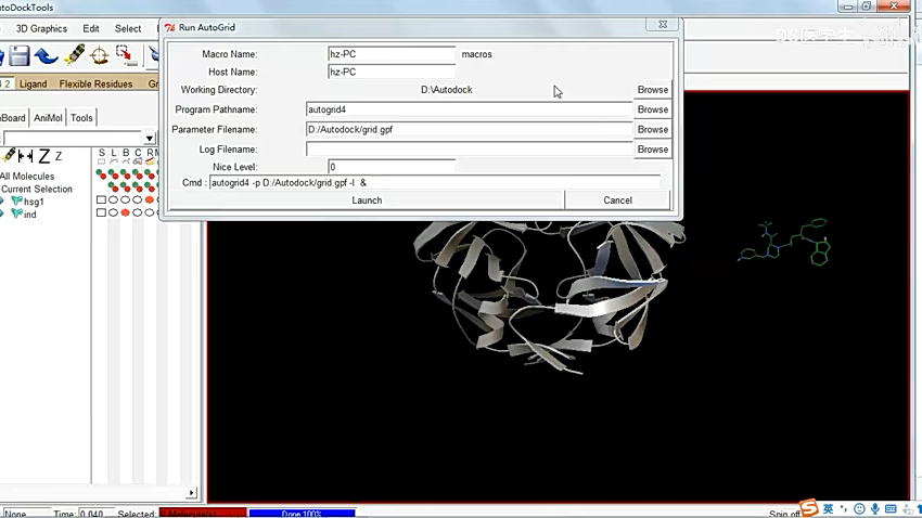 autodock 分子对接教程