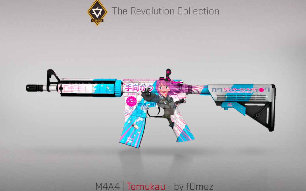 (最全)csgo新武器箱revolution case全武器高清图预览来啦!祝大家都...