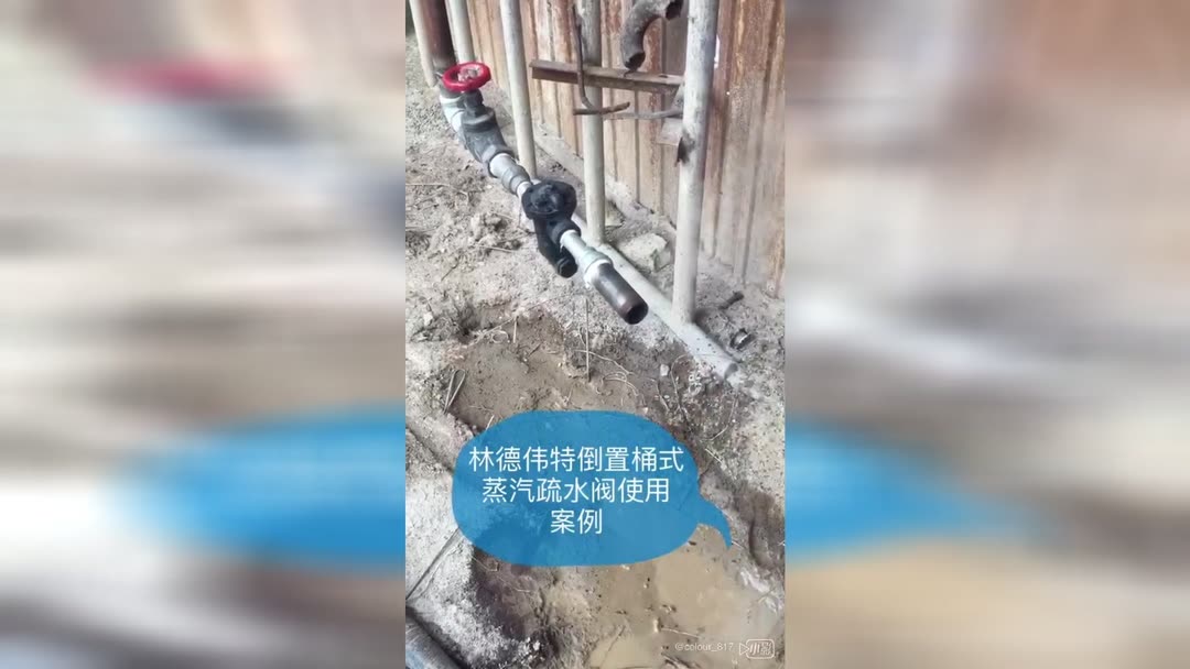 倒置桶式蒸汽疏水阀使用案例