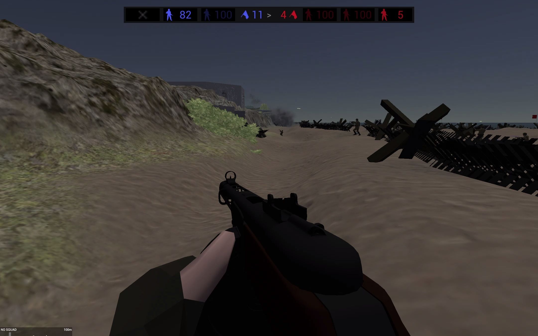 【Ravenfield战地模拟器】诺曼底登陆,但是苏军