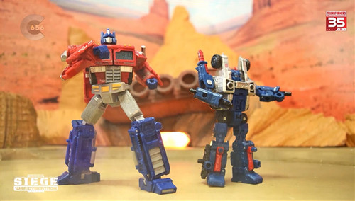 【Counter656定格动画】变形金刚围城系列—— COG协助擎天柱正面...