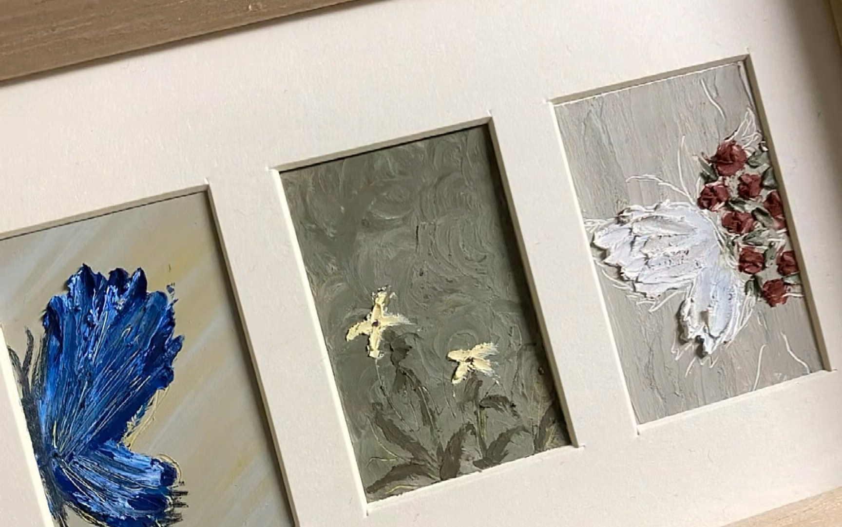 『油画棒』新手小白也能学会的(●'◡'●)超级简单的油画棒涂鸦小花花!