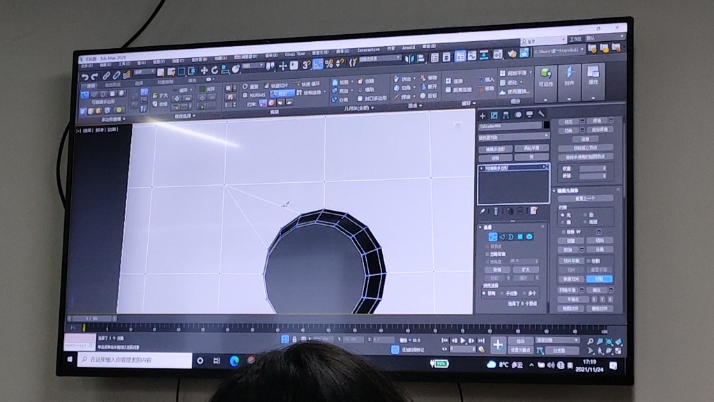 【3dmax建模】 课堂实录 布尔运算二②