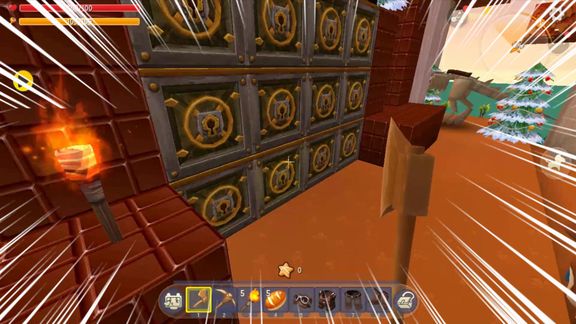 迷你世界:已经无敌的生存,欣然刚进地图就富可敌国,神器特别多