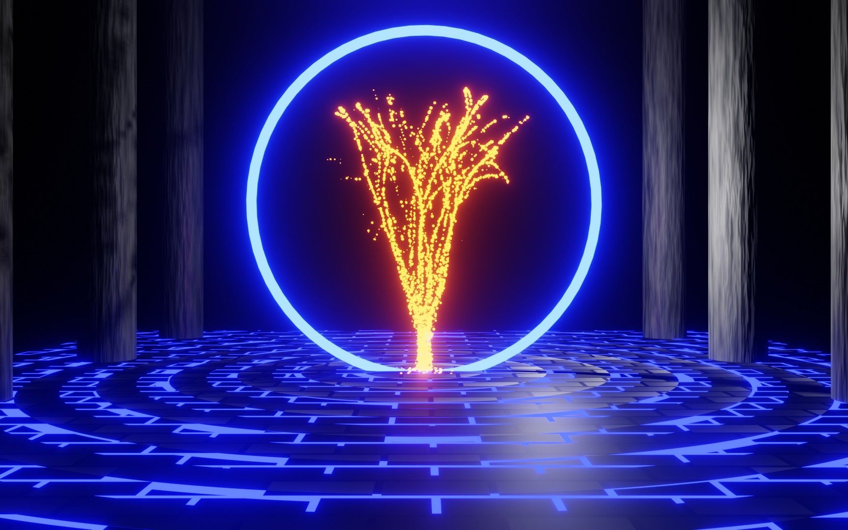 Blender 立体建模学习中文教程:抽象神树环境动态