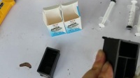 佳能墨盒改装易加墨连喷墨盒操作,加墨,装机视频步骤,改装可加墨,大容量