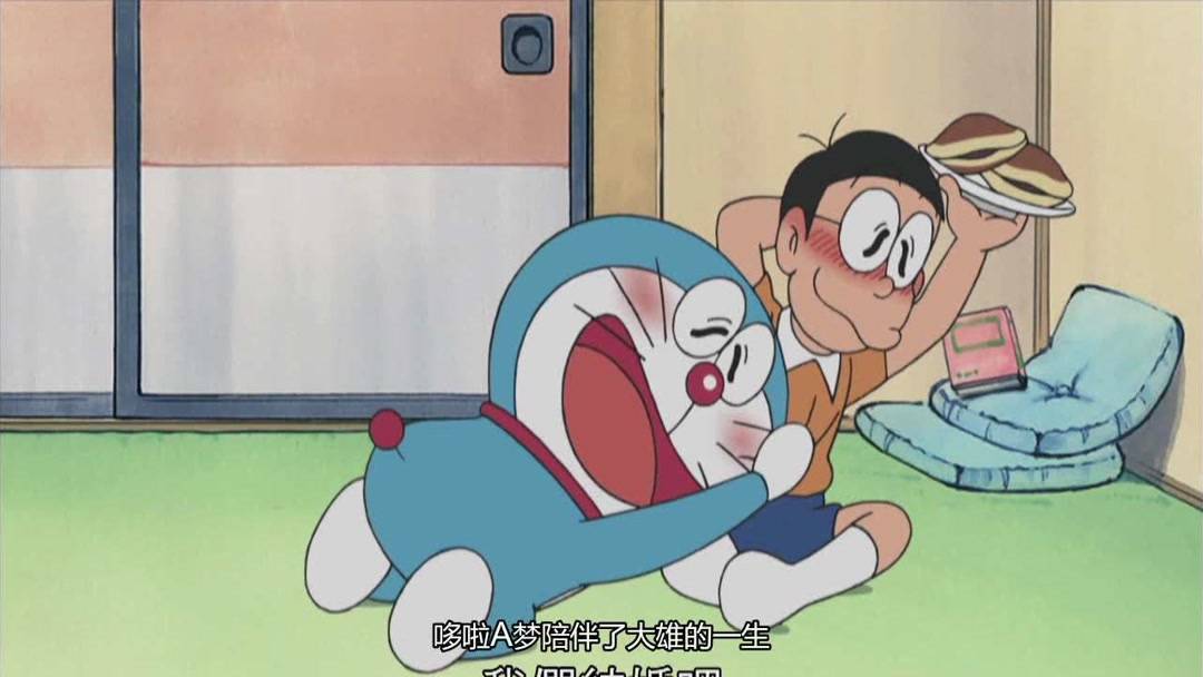 哆啦A梦:几张图诠释了哆啦A梦陪伴大雄的一生,看到最后我哭了