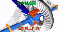 车差速器是如何工作的?为什么汽车能转弯?看完视频你就明白了