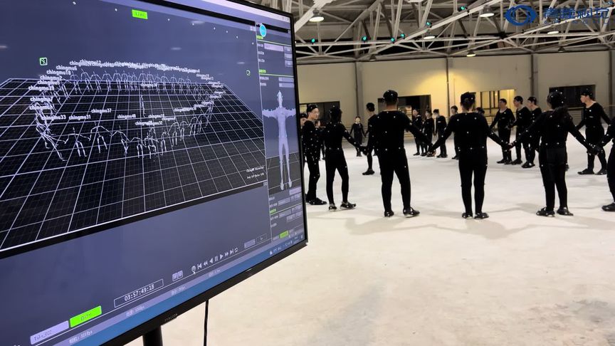 就问你震撼不 #动作捕捉设备