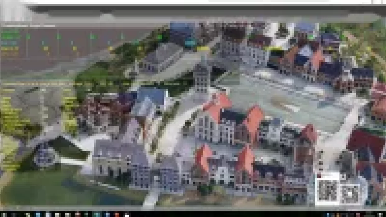 倾斜摄影Acute3D Viewer设置飞行路线,制作模型动画视频
