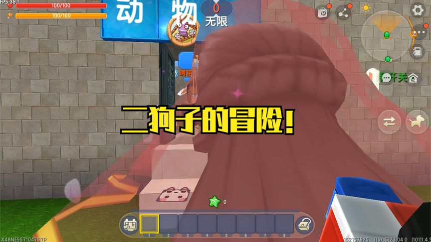 迷你世界:二狗子去冒险啦,一路上各种惊喜!