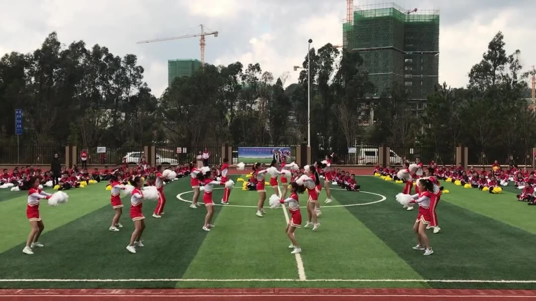 校园啦啦操示范套路第二套 花球啦啦(云南师范大学实验中学)