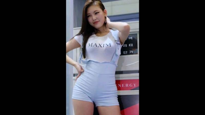 美女模特,难道这就是丰满一