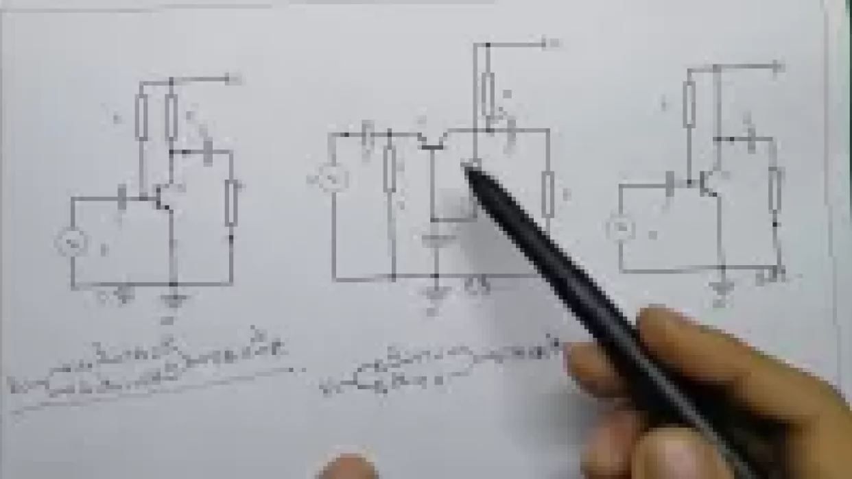 三极管的三种放大电路,老师一个一个的分析,一看就明白