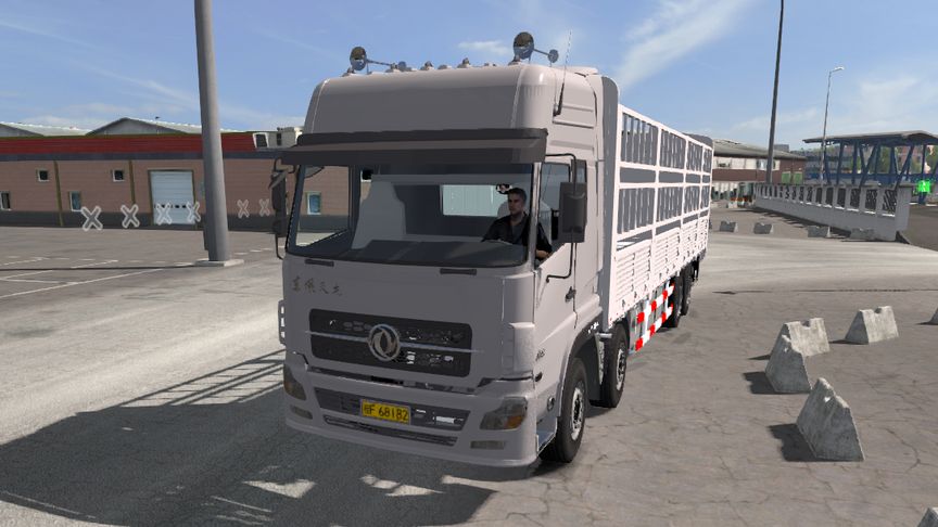 欧洲卡车模拟2东风天龙车头MOD分享,开着国产大卡车挺进欧卡世界