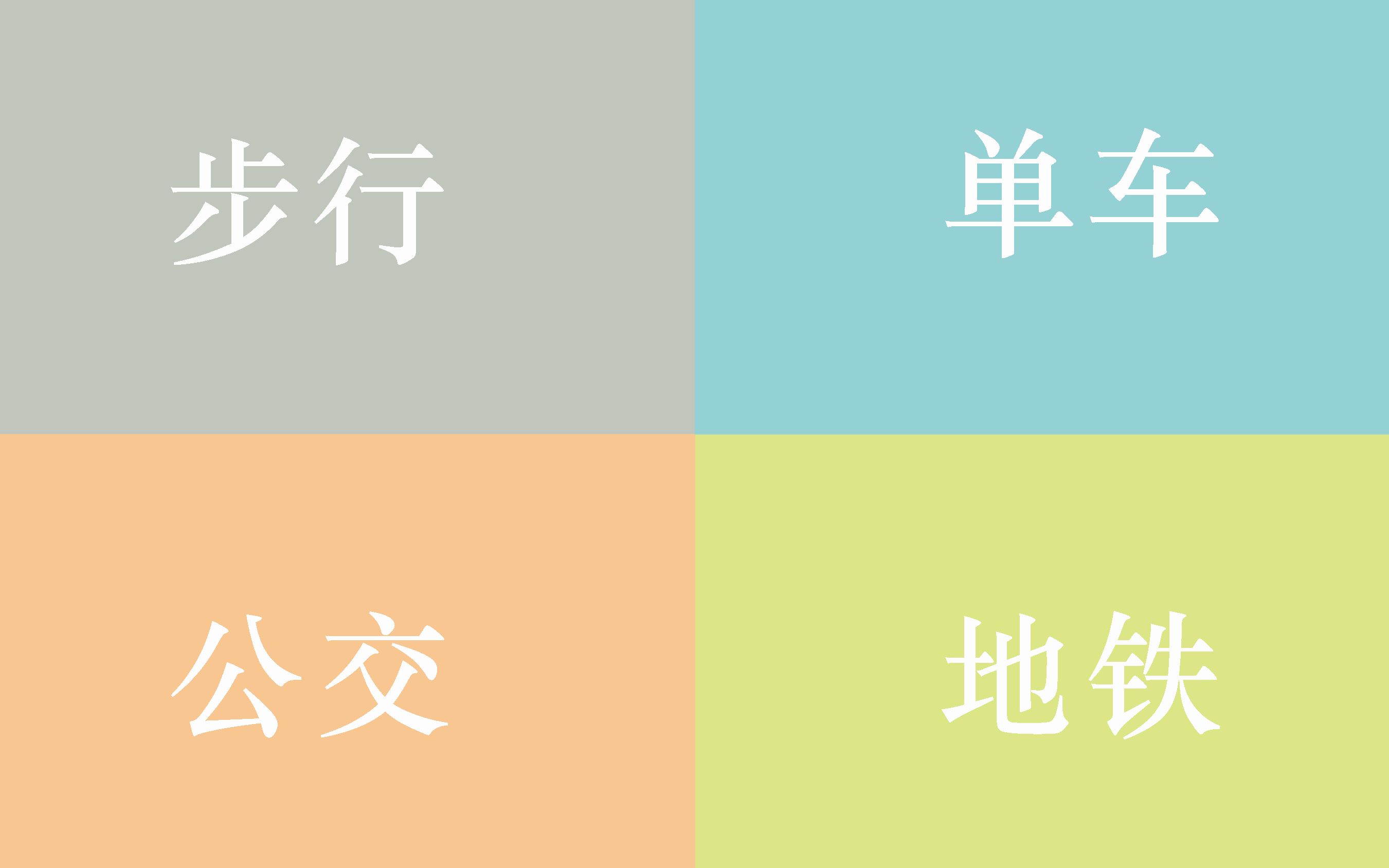 如何一天之内用完所有绿色出行方式