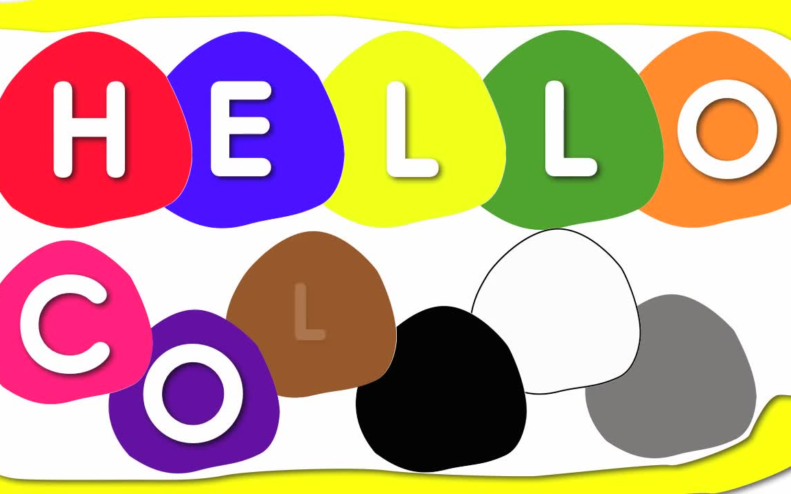 美国原版幼儿园启蒙英语【颜色篇】