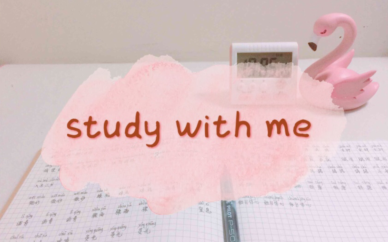 【Study with me】暑假逆袭计划/悄悄努力,一鸣惊人