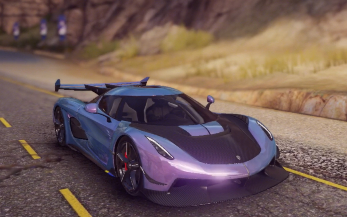 《狂野飙车9》国服柯尼塞格Jesko试驾:自动档果然发挥不了“飞机”...