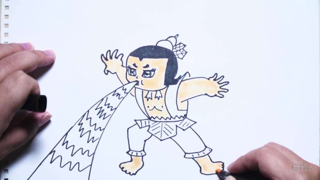 神笔简笔画 葫芦兄弟,儿童绘画早教场景教程大全