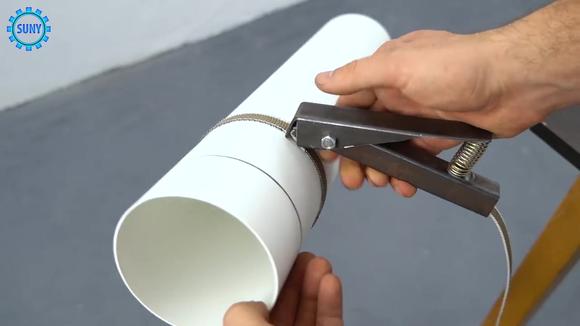 diy张紧器,小伙真是聪明,什么都能自制!