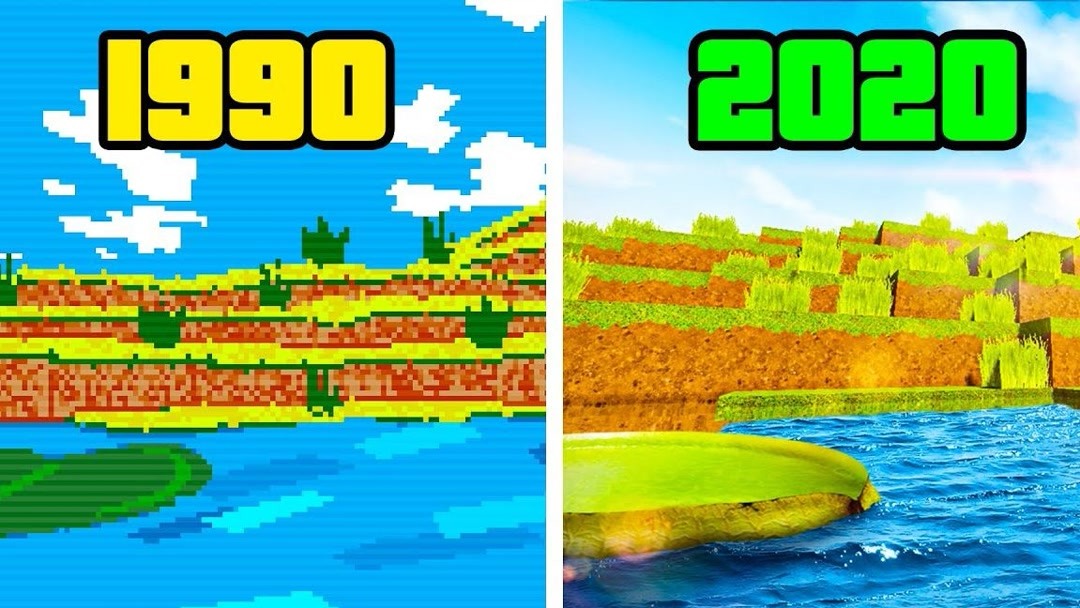我的世界发展史1990年-2020年