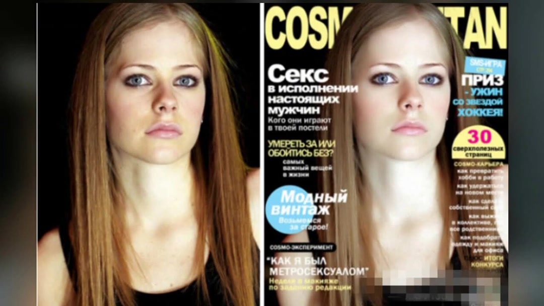 22位明星PS前后惊人对比图 分分钟教你重新认识这个世界 160915