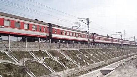 沪昆线之浙赣铁路绕行线(大江路东端拍车)——K960次