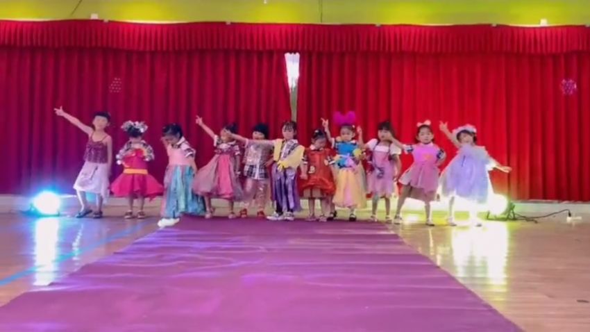 幼儿园小朋友毕业舞蹈表演