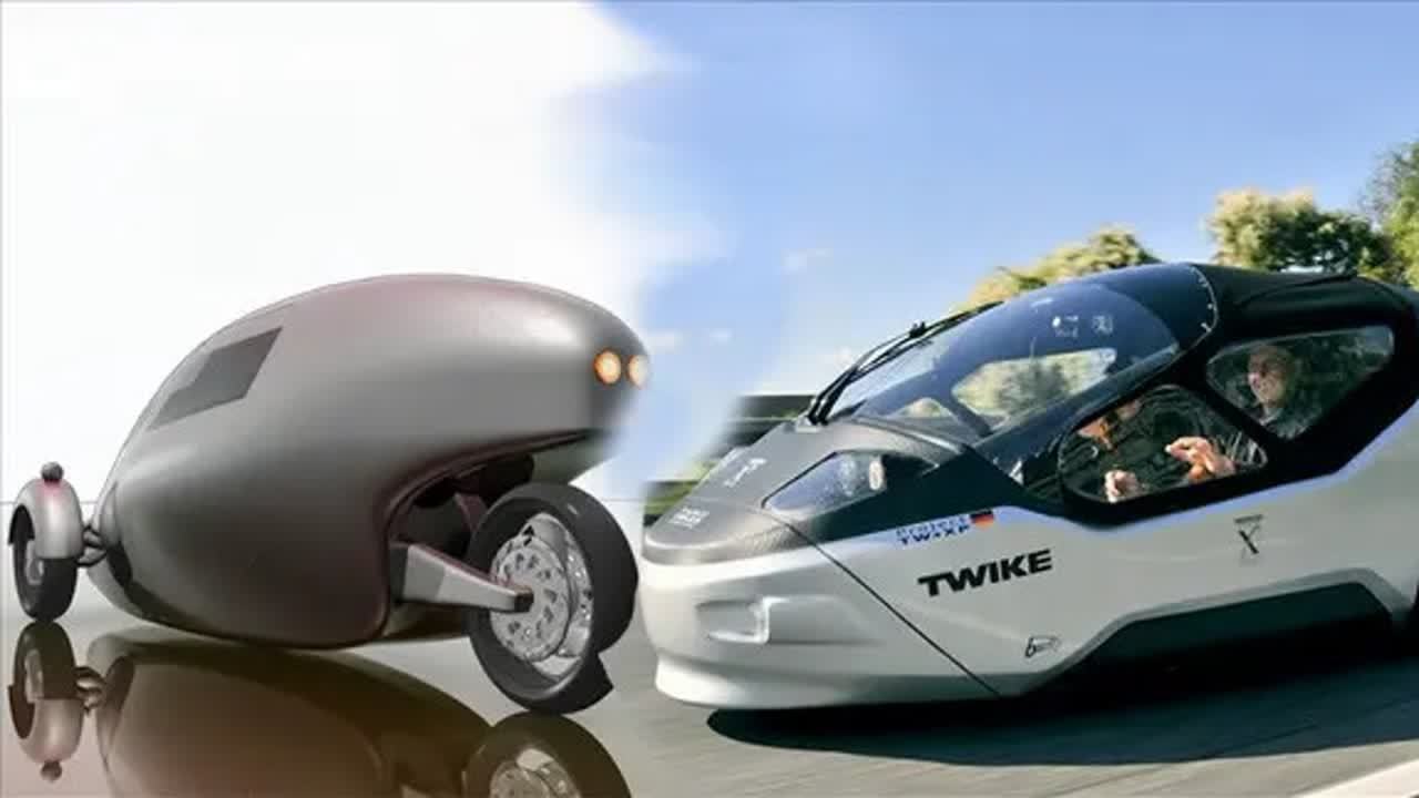 两款全封闭倒三轮自行车,内置冷暖空调不怕风雨严寒,时速190...