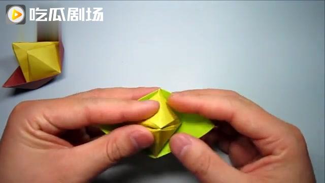 儿童手工折纸皇冠,2分钟折一个简单又漂亮的小皇冠