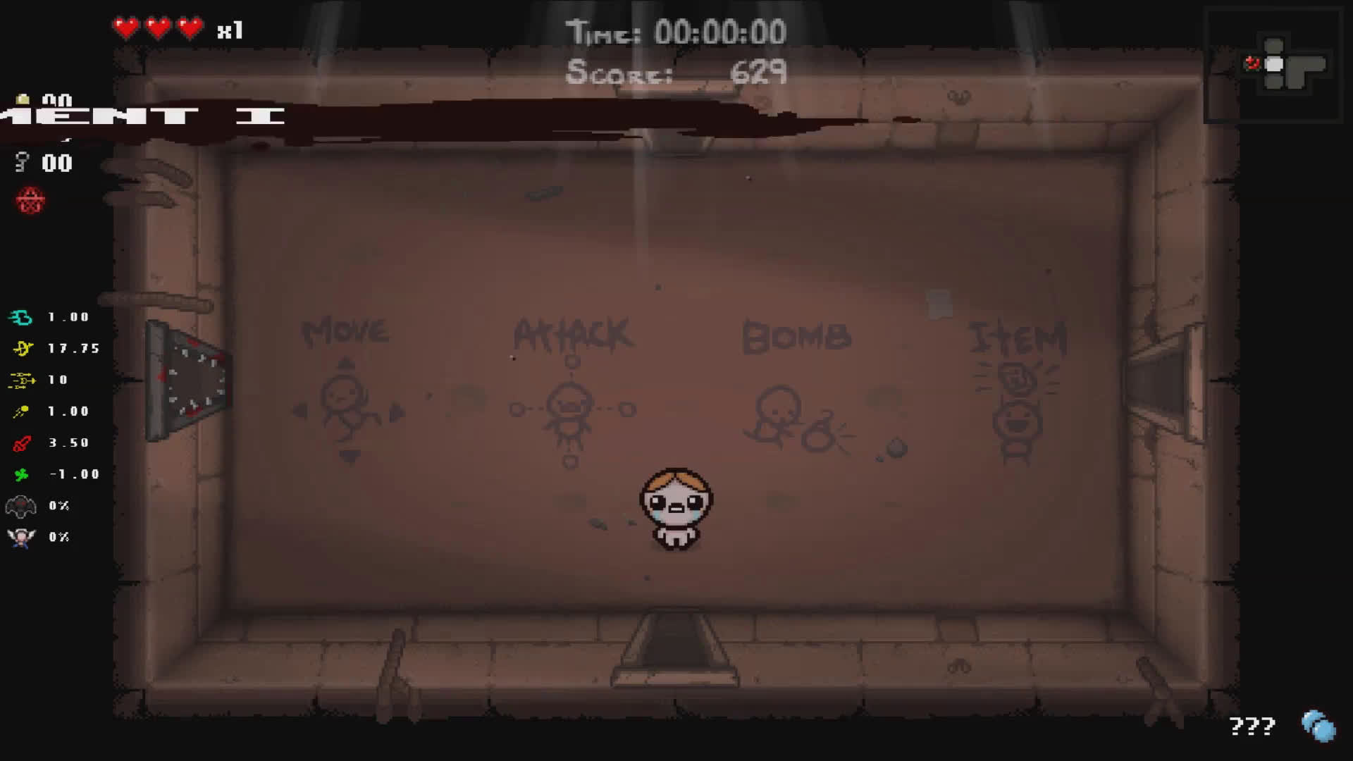 【大不不不不】以撒的结合胎衣006_BiliBili