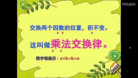 趣味数学——《乘法运算定律》