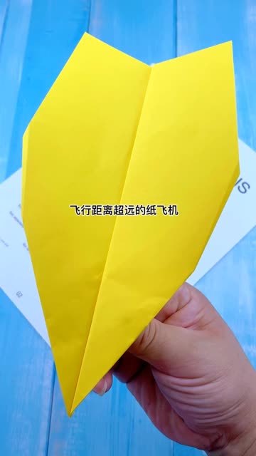 飞得超远的纸飞机
