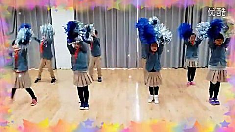 一八国际小学运动会开幕式团体操表演(二年级)神采飞扬