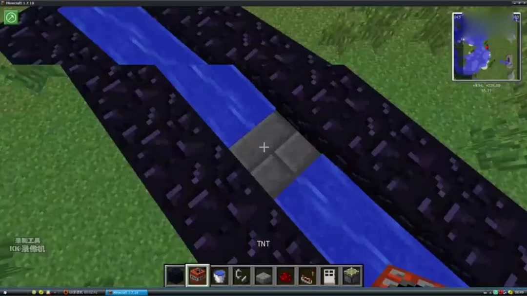 天穹我的世界TNT大炮教程