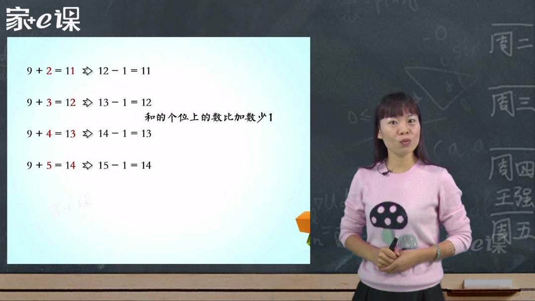 20以内进位加法小窍门一