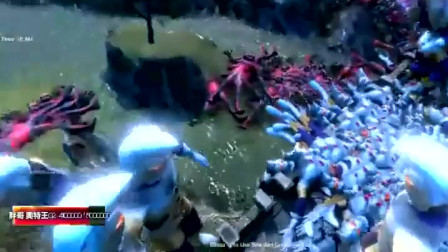 史诗战争模拟器:500个贝利亚奥特曼进桥,70个奥特之王守桥