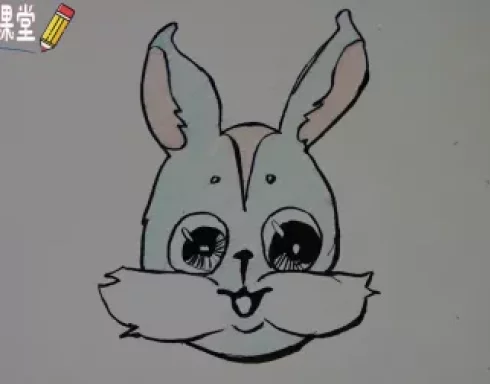 手把手教给你小兔狐的新画法,简单上手,生动形象