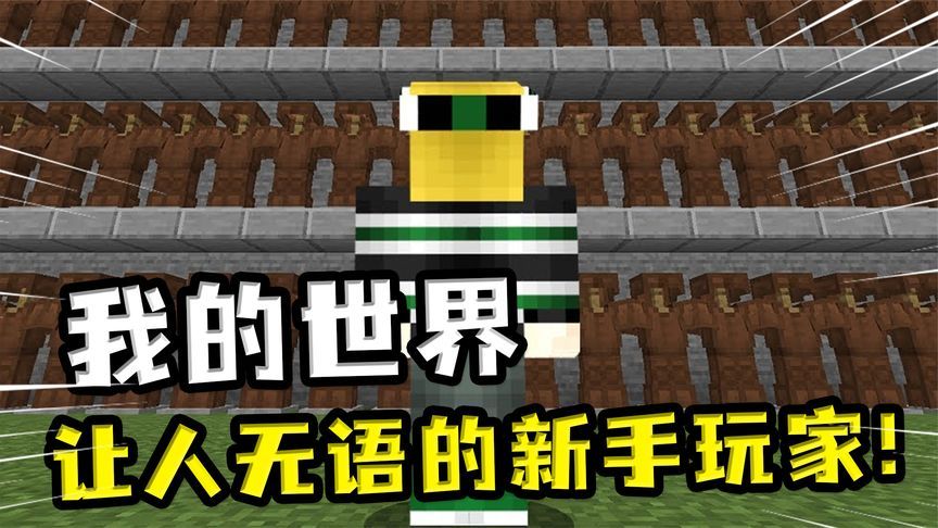 我的世界:无语了,提示新手用木头造船过海,他却拿木头把海隔断