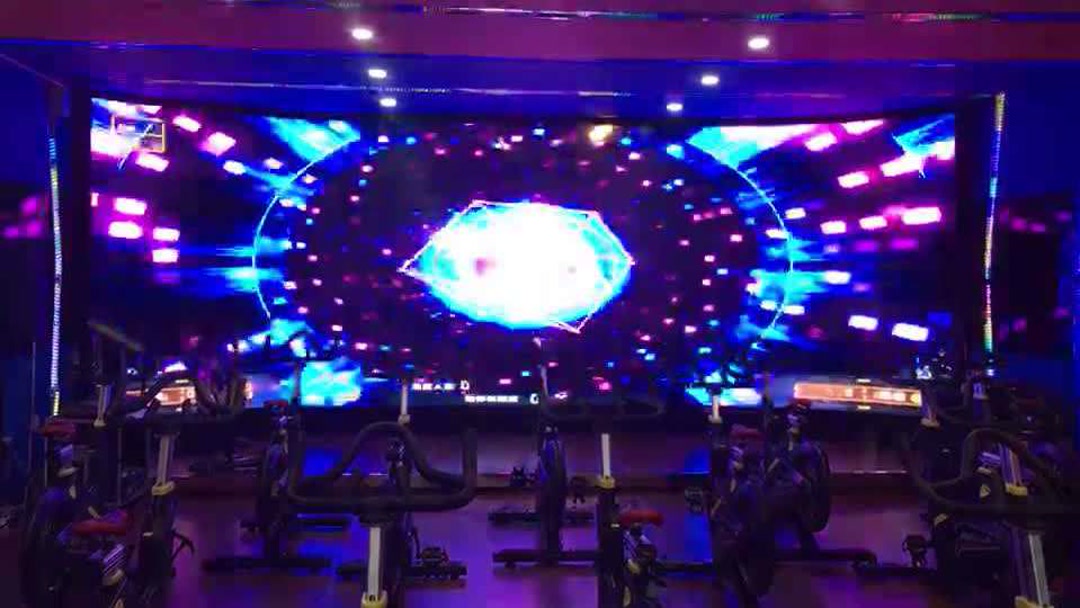 5d动感单车画面真的很漂亮,踏行天际