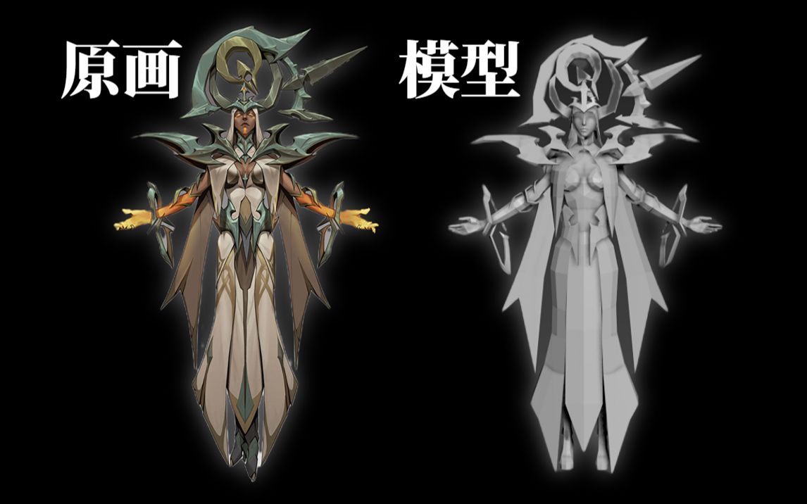 【3dmax建模】手绘角色模型制作教学,零基础保姆级学习案例!