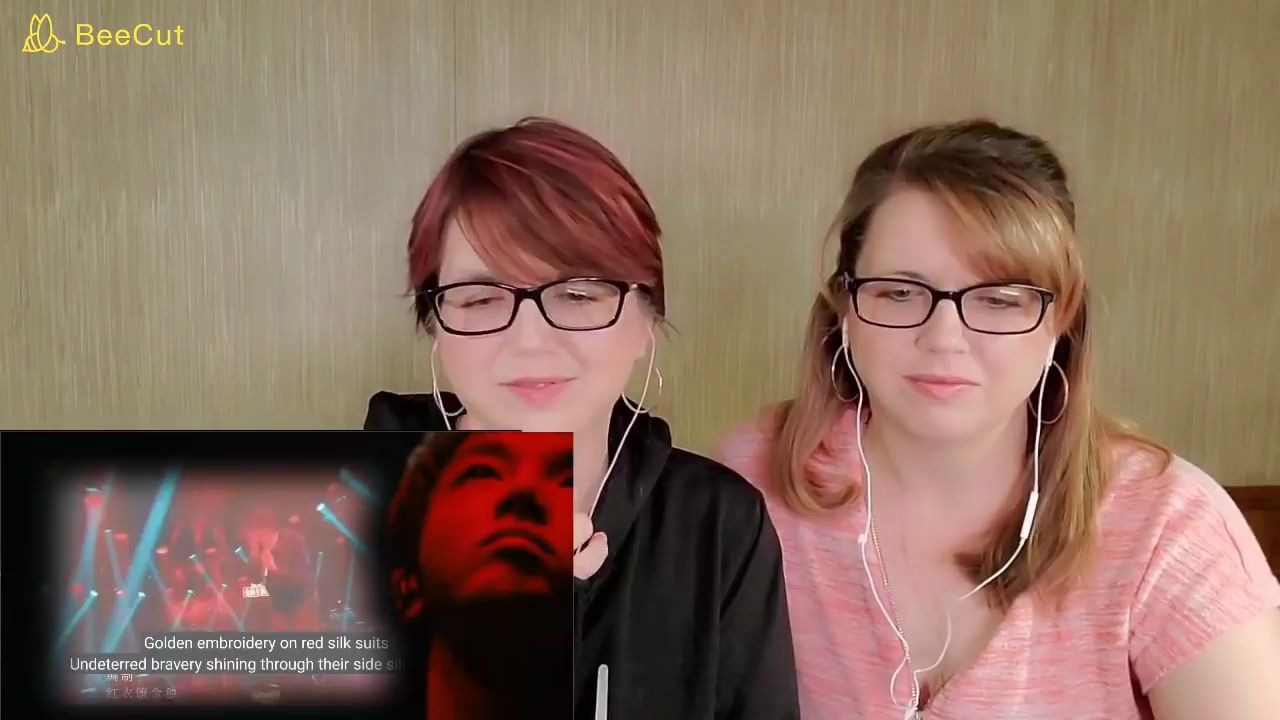 【油管反应视频】外国小姐姐们观看华晨宇《斗牛》