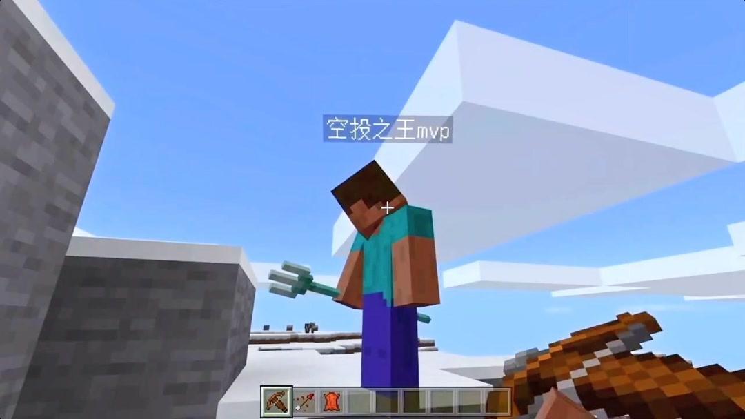 我的世界:第一次玩,创造模式玩得不亦乐乎