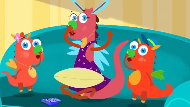 趣味儿童动画:如果感到幸福你就拍拍手