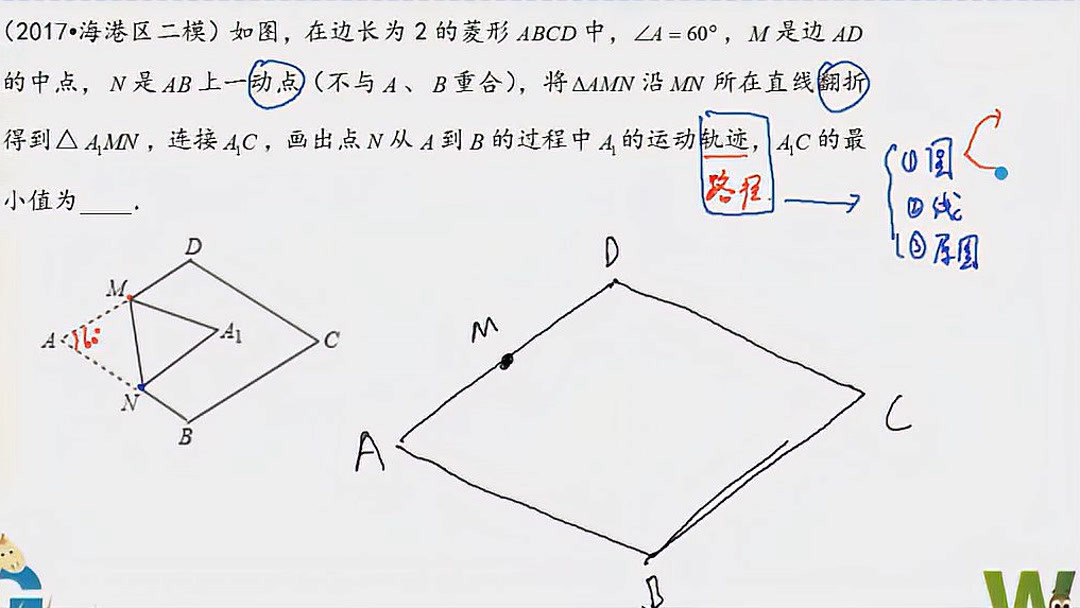 中考数学二轮复习「轨迹与最值」5.3隐圆 定点定长
