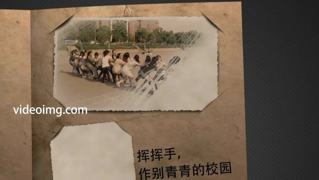 毕业纪念同学聚会ae片头模板