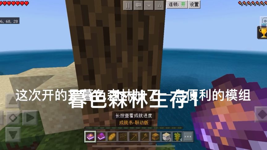 我的世界暮色森林生存的第1期